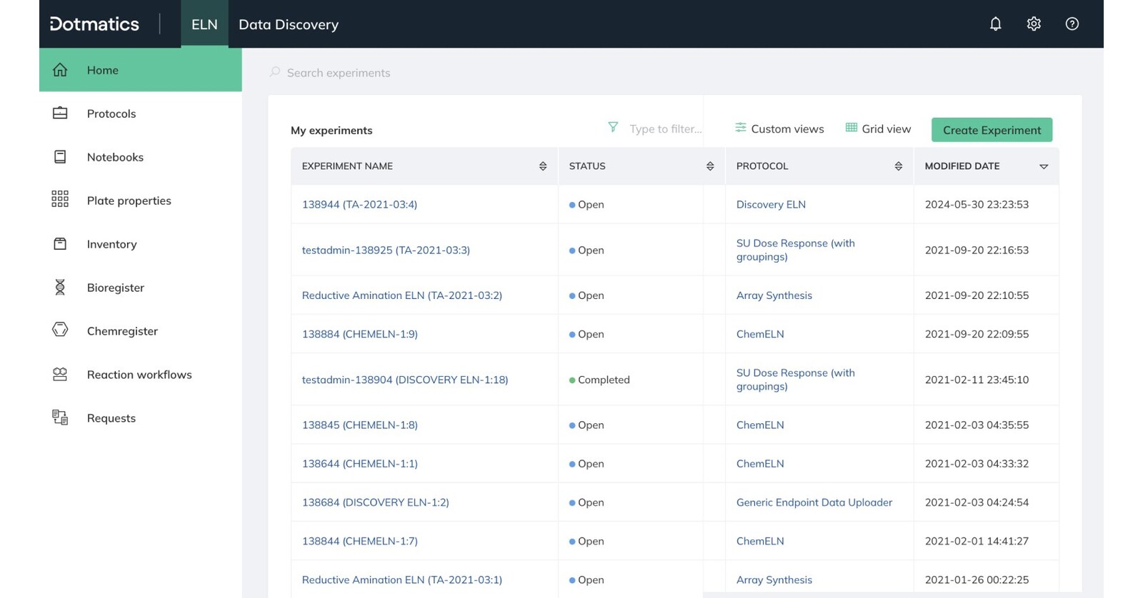 Dotmatics Introduces Enhanced User Interface and Simplified Navigation to its ELN and Data ...