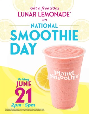 Planet Smoothie Offers FREE Smoothies Nationwide in Celebration of ...