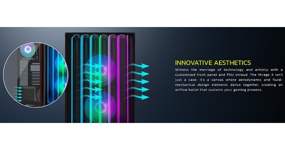 YEYIAN GAMING Unveils the MIRAGE Gaming PC Cases and the Power-Packed ...
