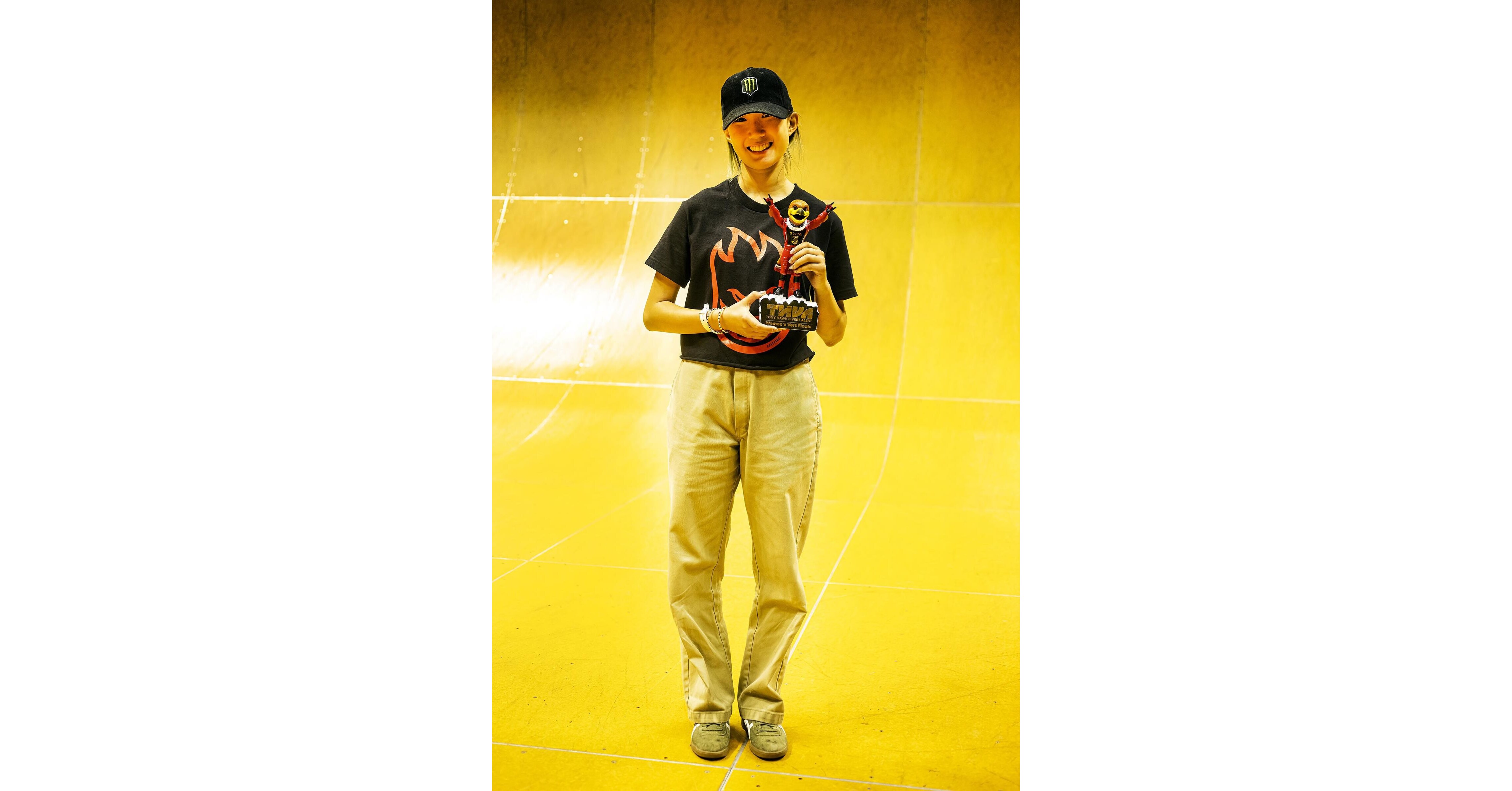 Monster Army Rider Arisa Trew Takes First Place in Women's Skateboard ...