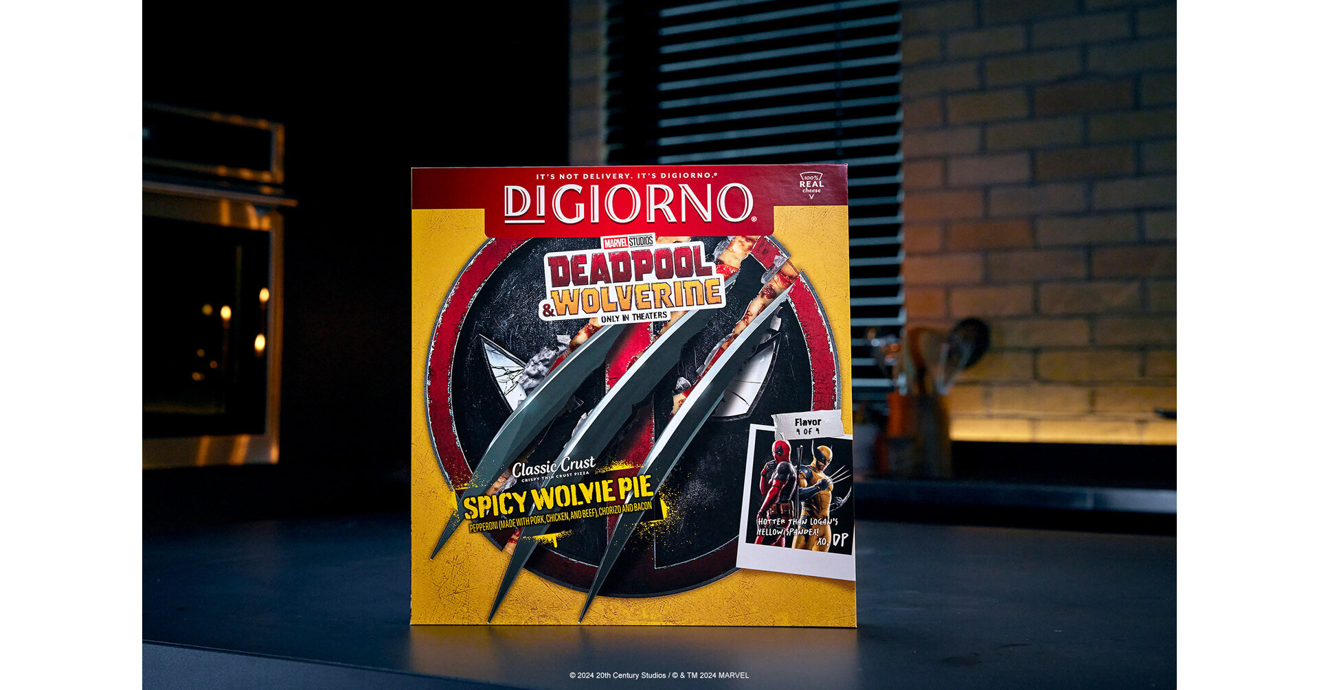 DIGIORNO® TEAMS UP WITH MARVEL STUDIOS' DEADPOOL & WOLVERINE TO ...