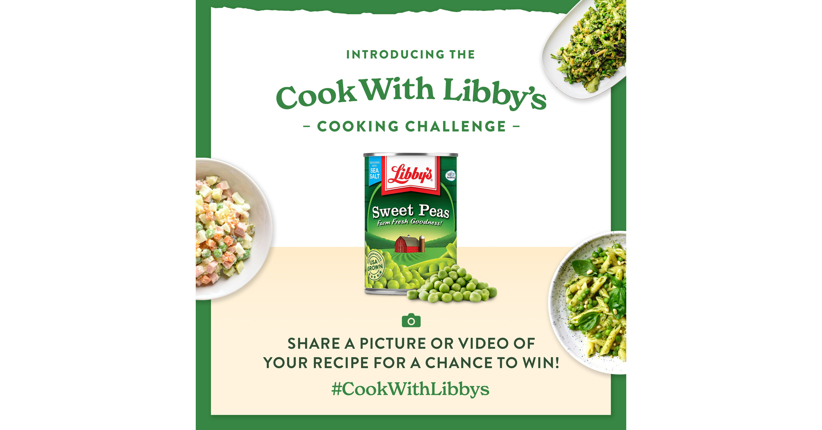 Libby's® Vegetables Launches the Cook With Libby's Cooking Challenge for Vegetable-Forward Recipes