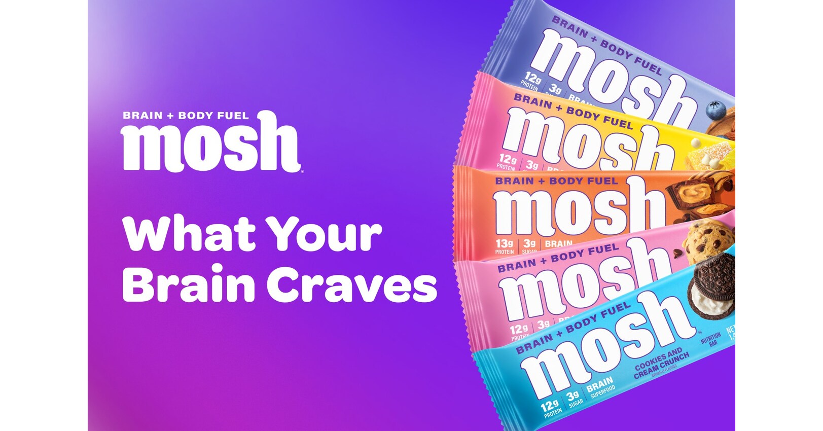 MOSH Debuts Retail-Ready Rebrand and New Brain-Boosting Formulation Featuring Cognizin®