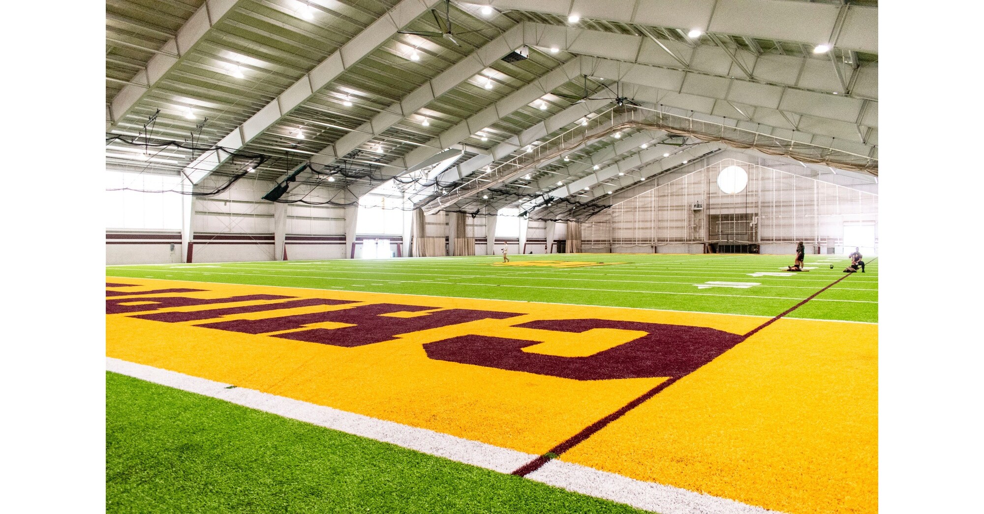 Central Michigan University Unveils New Indoor Football Practice ...
