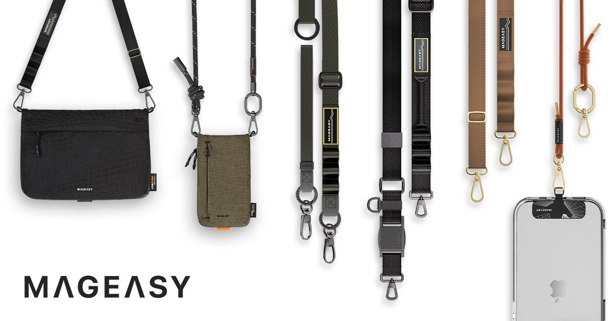 Fashion Meets Function with New Strap + Sacoche Line of Apple Accessories from MAGEASY