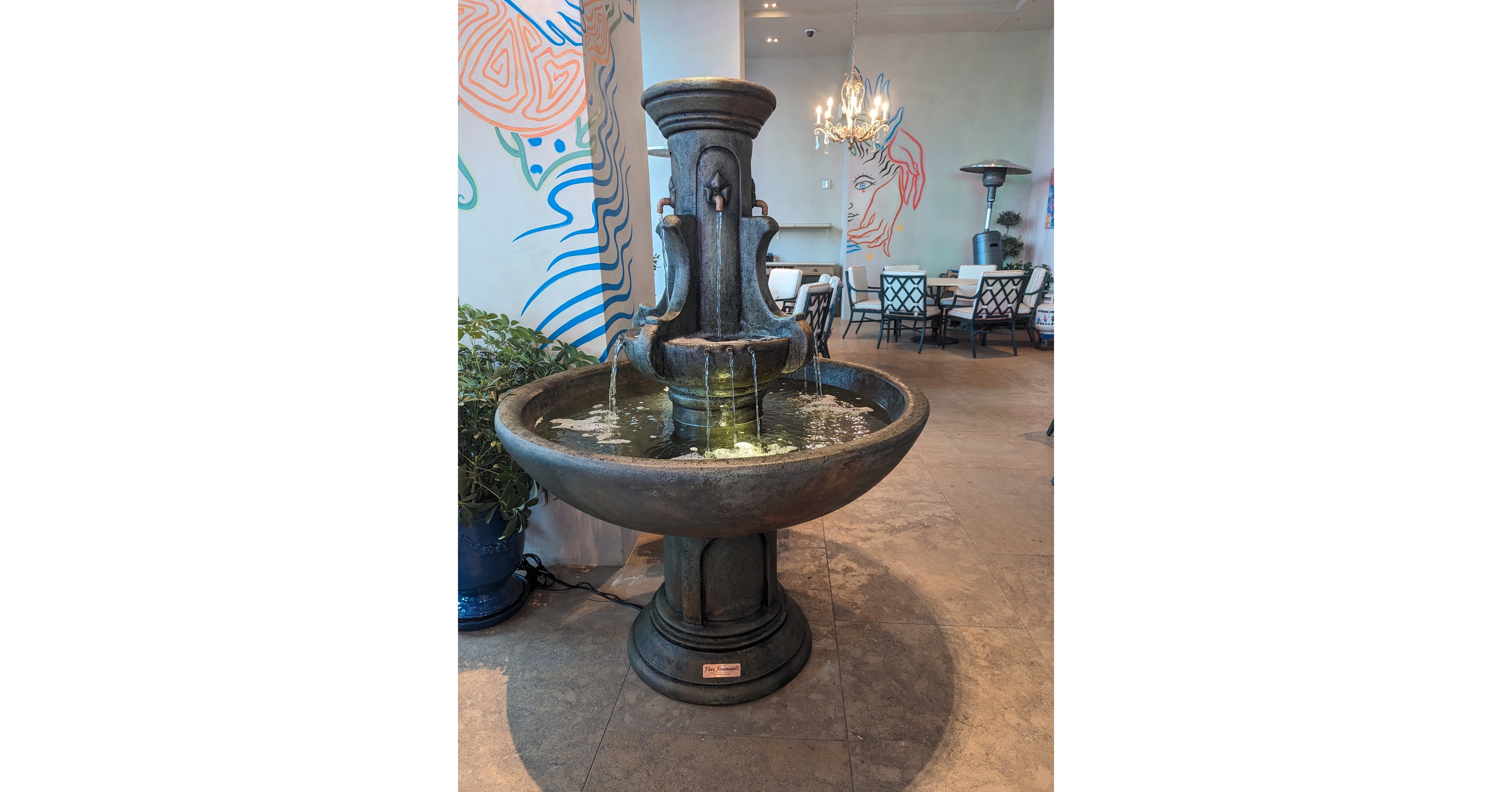 Fiore Stone Fountains Unveils Newest Fountain - The Courtyard Fleur De ...