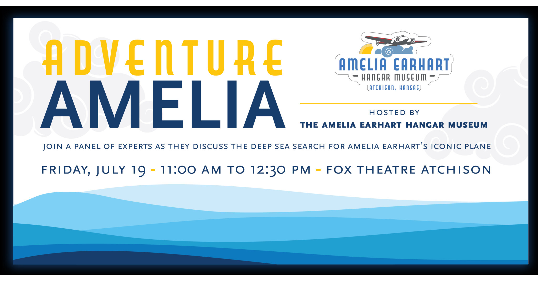 Amelia Earhart Hangar Museum presents ADVENTURE AMELIA: A Conversation ...