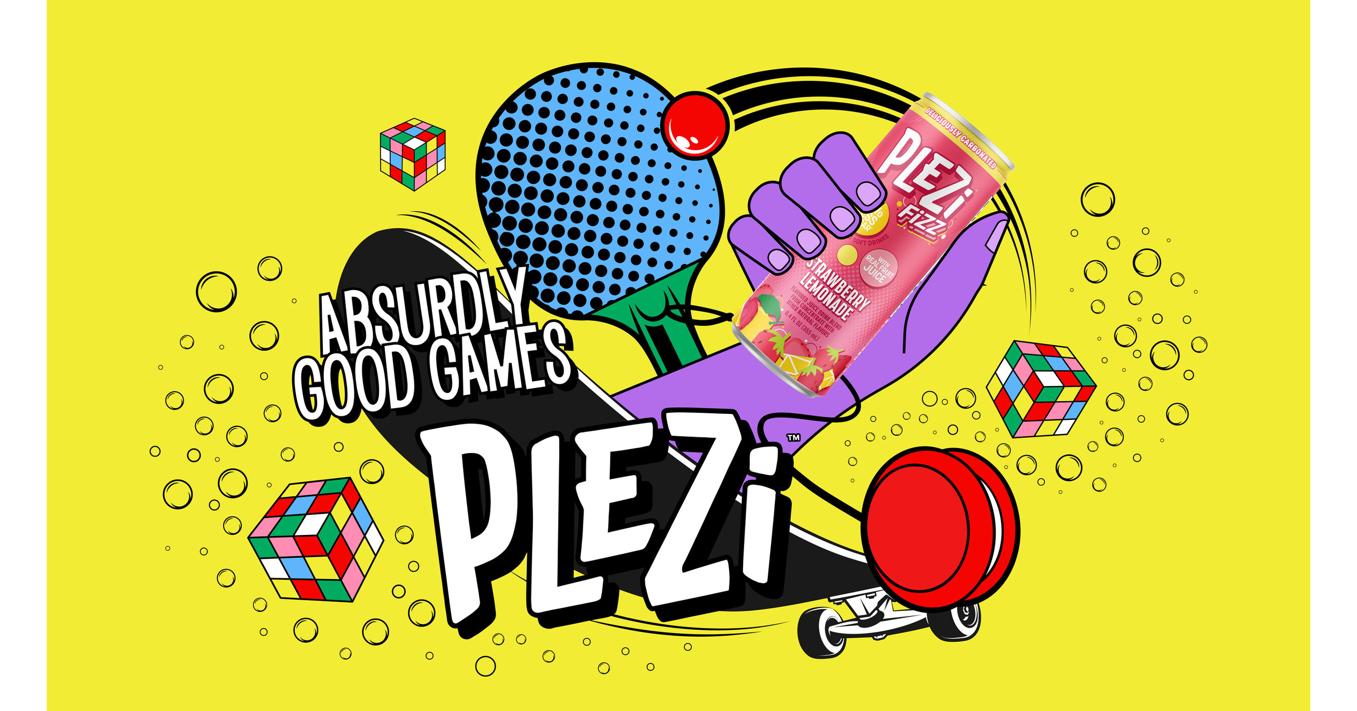 MICHELLE OBAMA'S PLEZi NUTRITION LAUNCHES THE PLEZi ABSURDLY GOOD GAMES