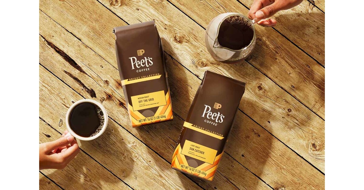 PEET'S COFFEE LAUNCHES THE 'BRIGHT COLLECTION' OF ALL-NEW VIBRANT ...