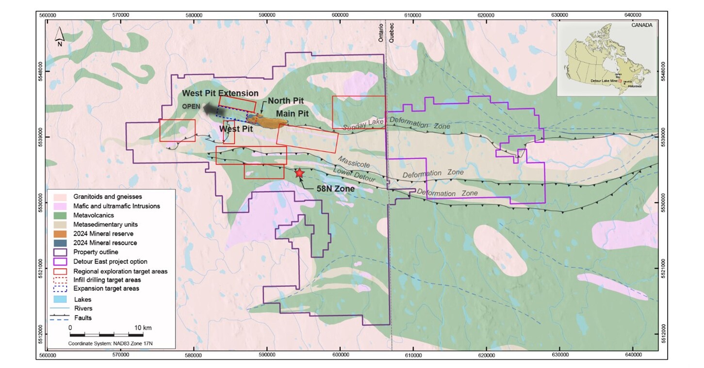 AGNICO EAGLE RELEASES DETOUR LAKE PROPOSED UNDERGROUND MINING PLAN ...