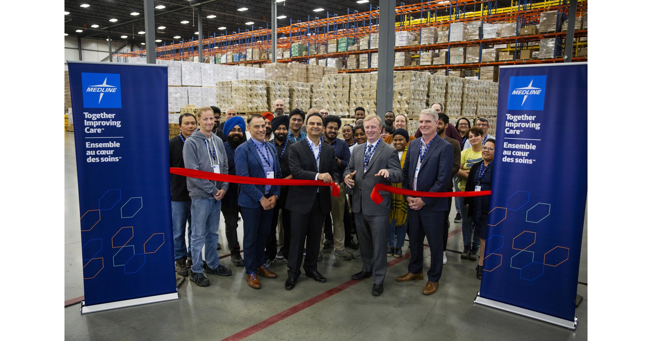 Medline Canada Officially Opens new Medical Supplies Distribution ...