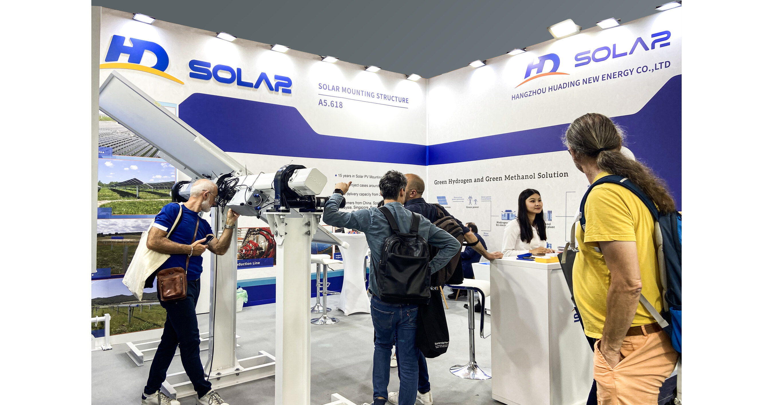 HDsolar Showcases Innovative Tracking Bracket Technology and PV-TES ...