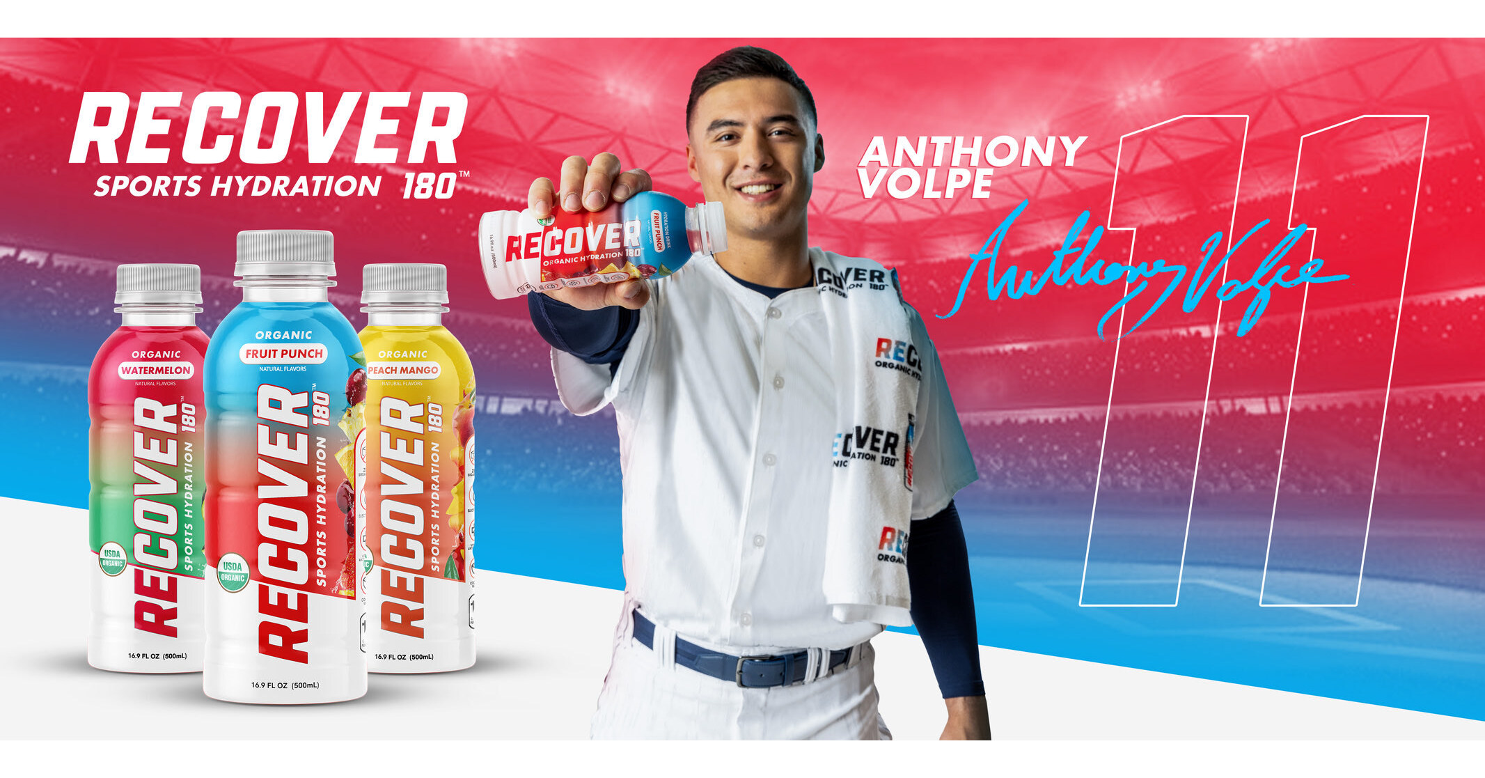 Shortstop Anthony Volpe Partners With RECOVER 180™ Amidst Successful ...