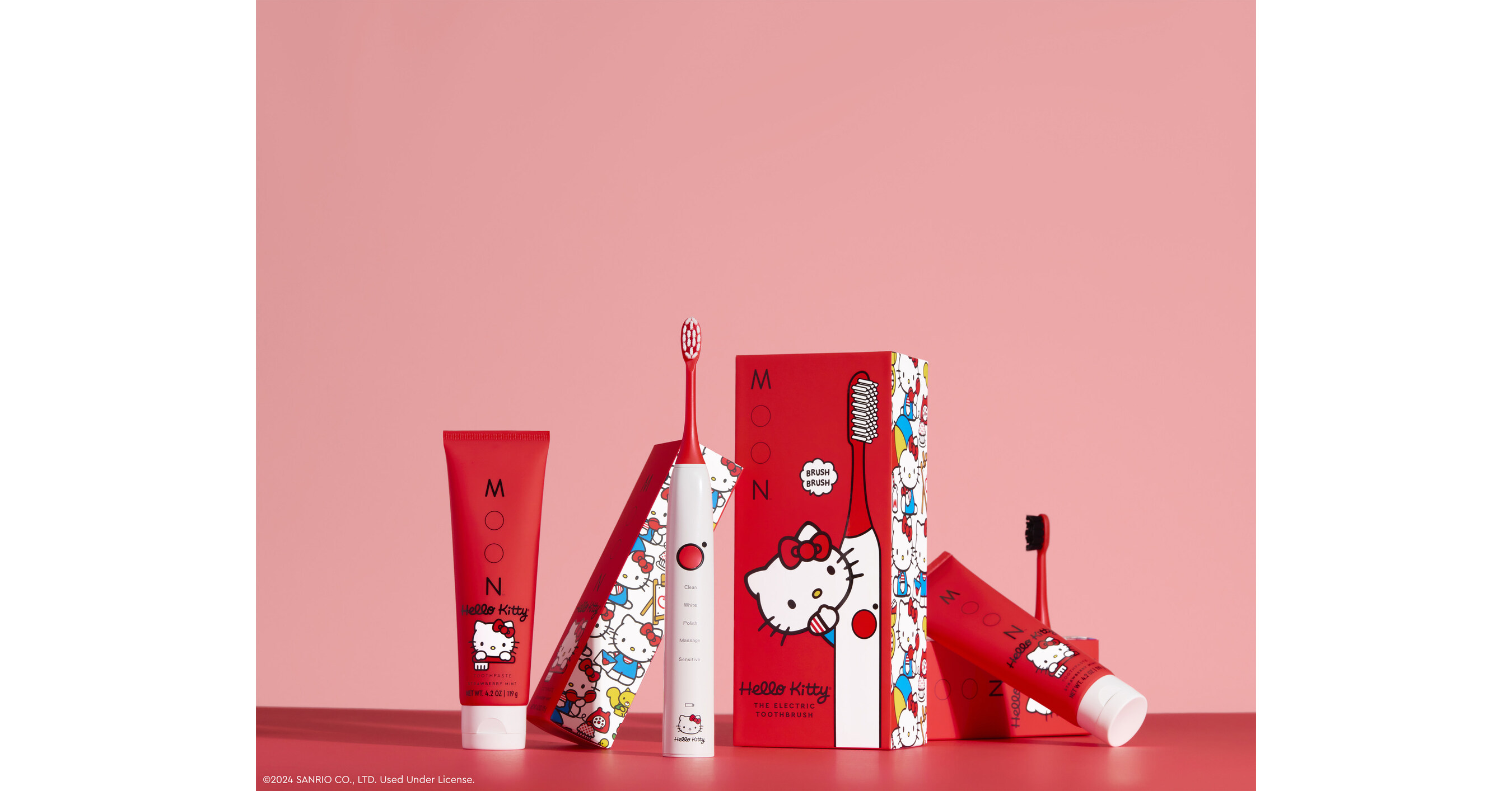 MOON CELEBRATES 50 YEARS OF HELLO KITTY® WITH THE CUTEST ELECTRIC ...