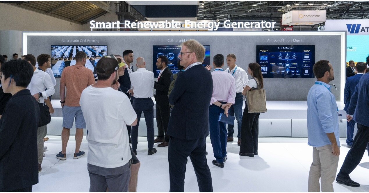 Smart Renewable Energy Generator, safety and digitalization, Huawei ...