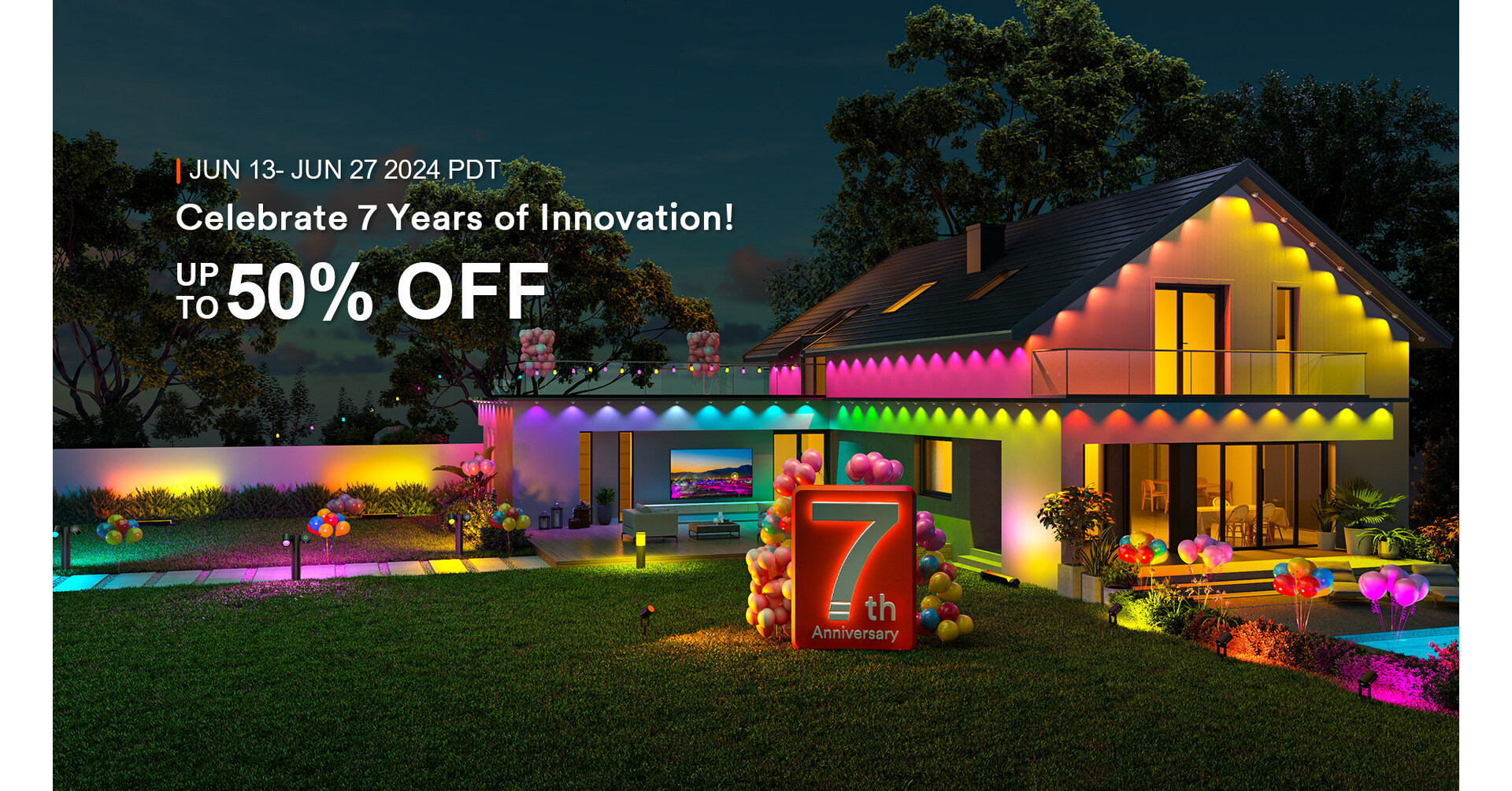 Lumary Celebrates 7th Anniversary with Exclusive Smart Lighting Offers