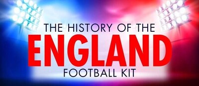 Free infographic from UK Feather Flags tells the story of the England kit