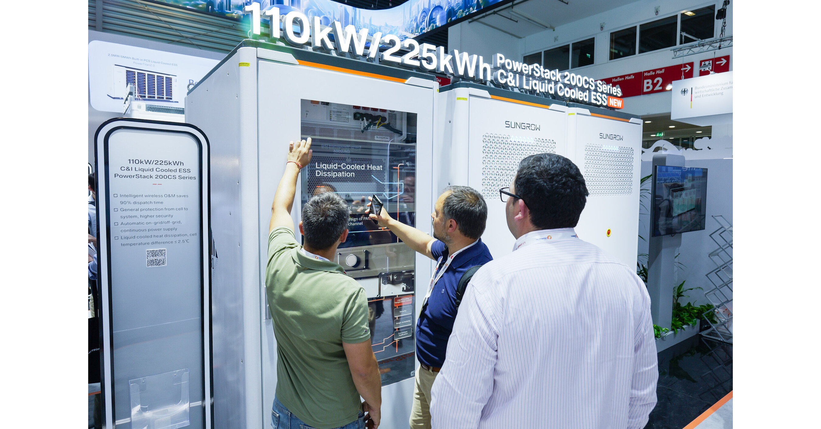 Sungrow Presents its C&I ESS PowerStack 200CS to the European Market