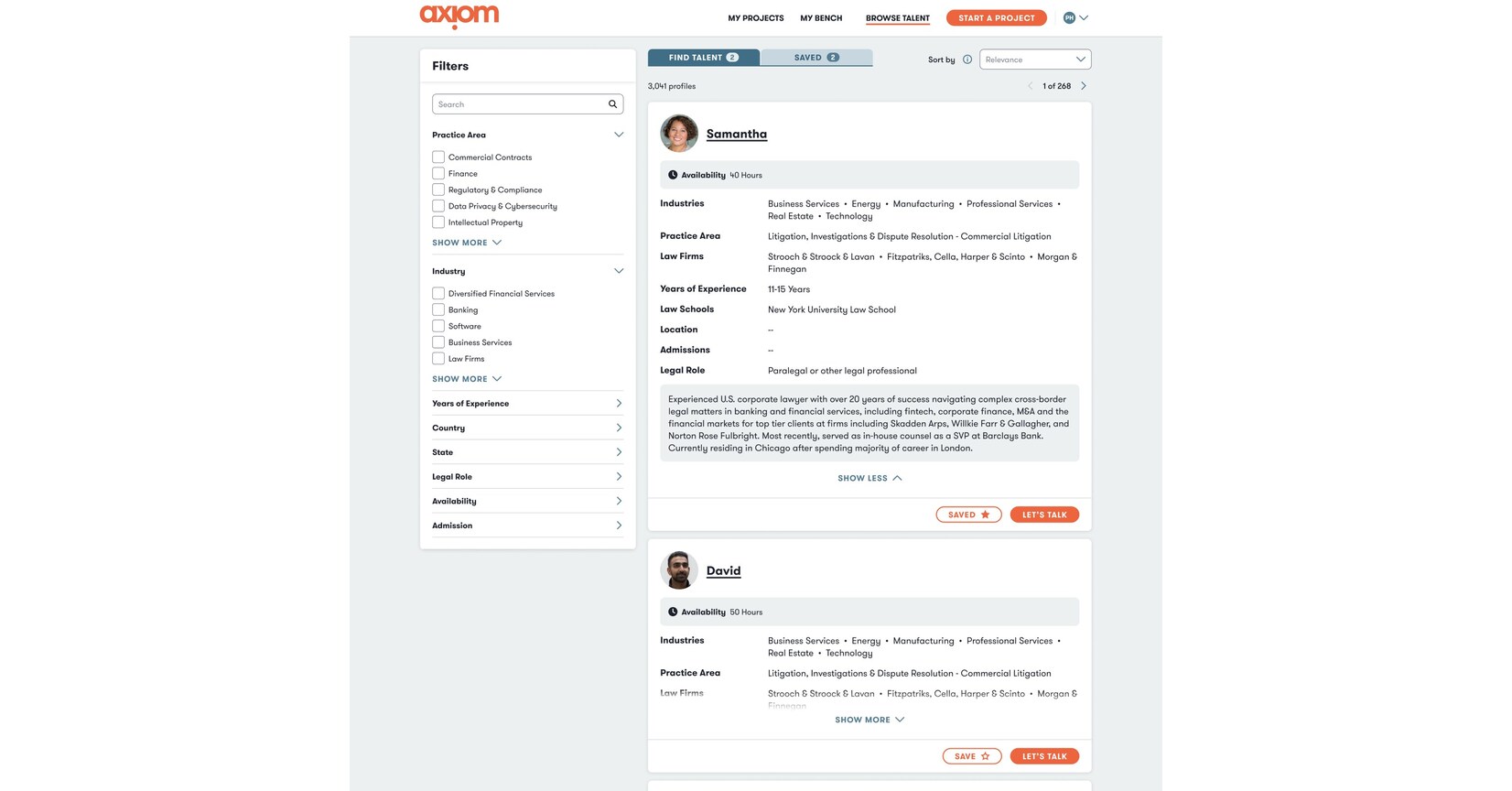 Axiom's Digital Legal Talent Marketplace Sees Exceptional Growth