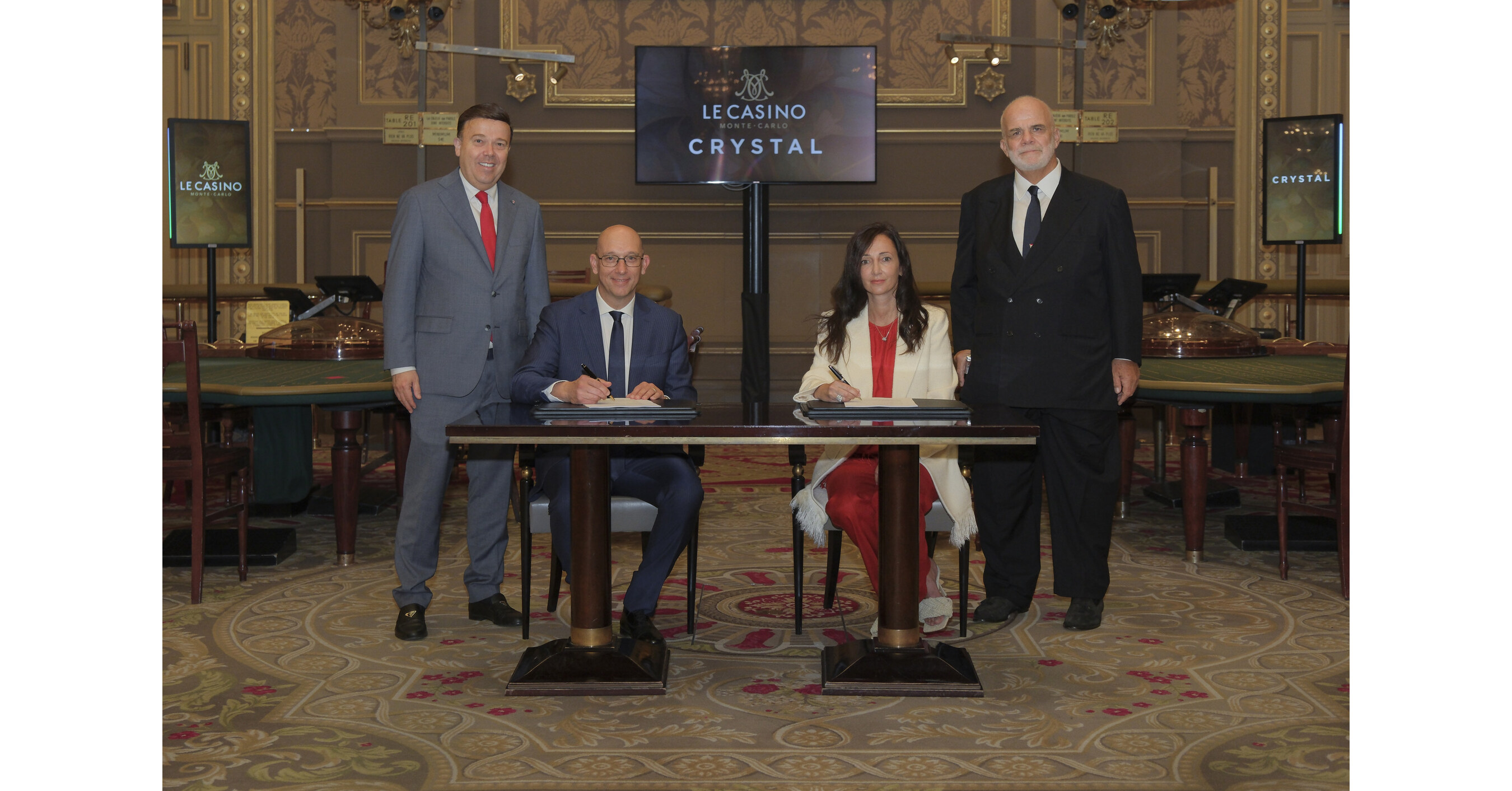 CRYSTAL ANNOUNCES EXCLUSIVE COLLABORATION WITH CASINO DE MONTECARLO