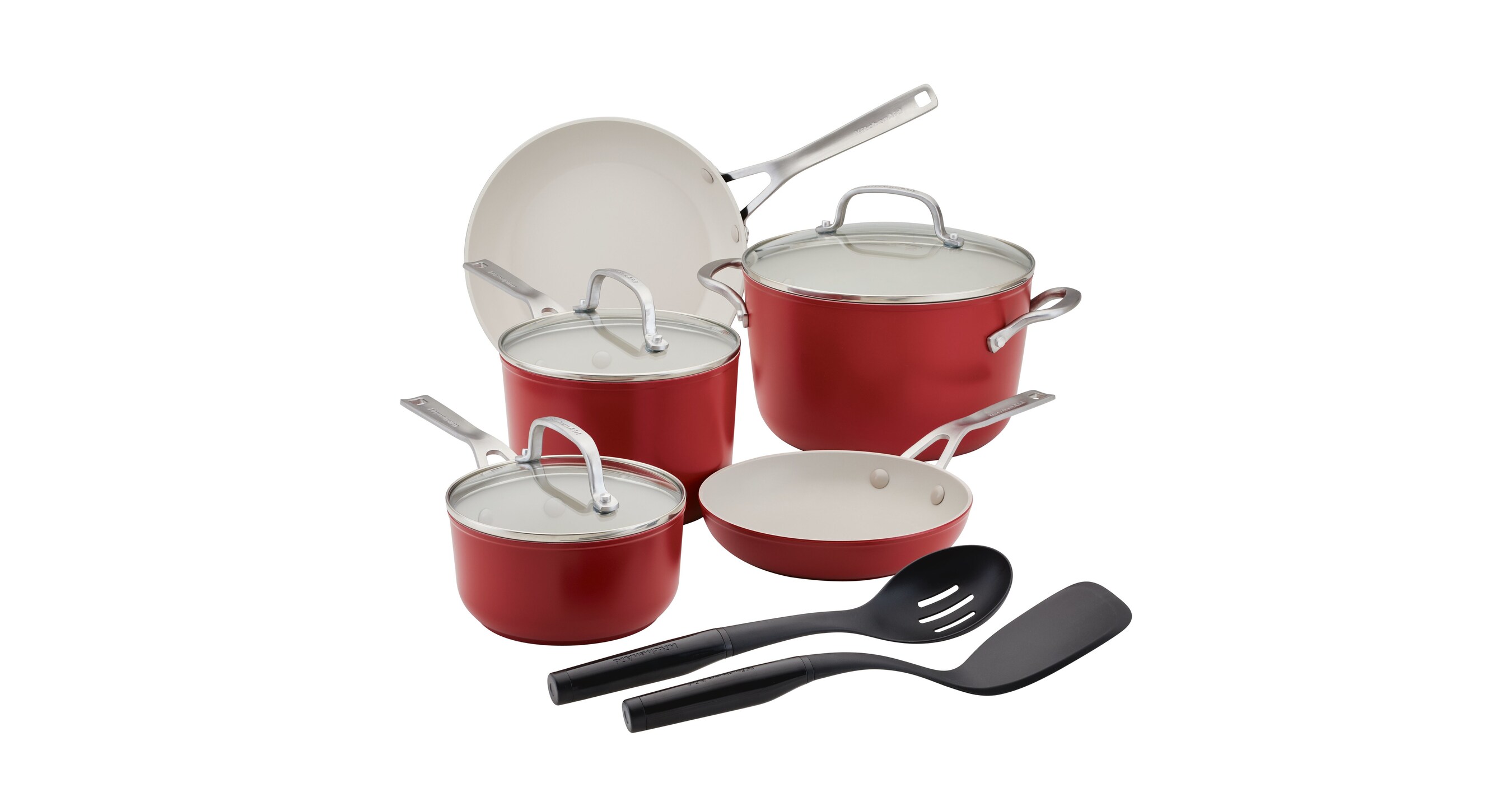 NEW KITCHENAID® CERAMIC FORGED ALUMINUM COOKWARE