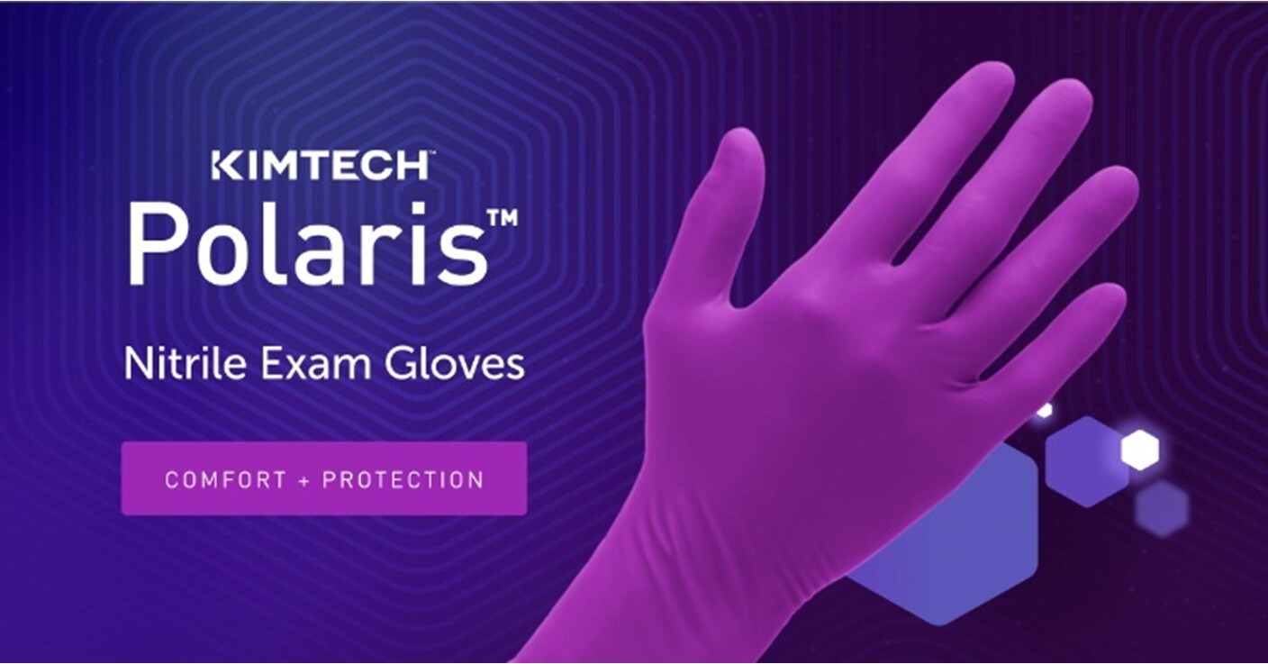 New Kimtech™ Polaris™ Nitrile Exam Gloves Improve Protection for Lab ...