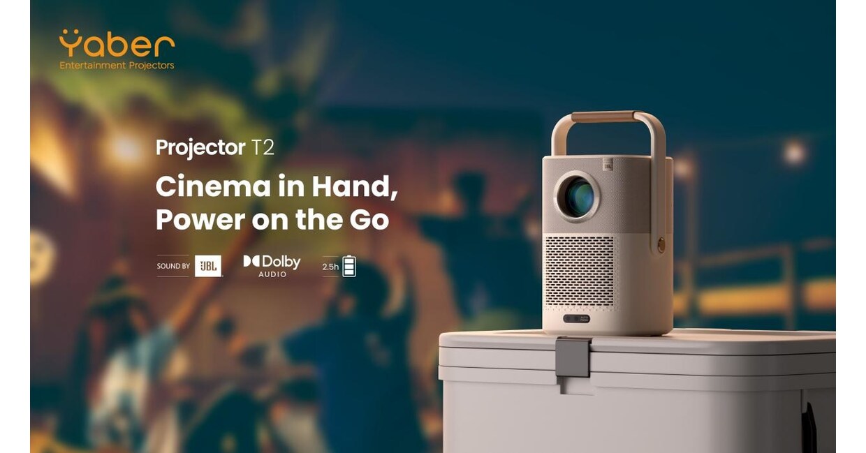 Yaber Unveils Projector T2/T2 Plus: The Ultimate Portable Projector for ...