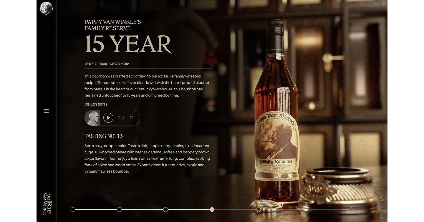 The Old Rip Van Winkle Distillery Unveils New Website, Celebrates ...