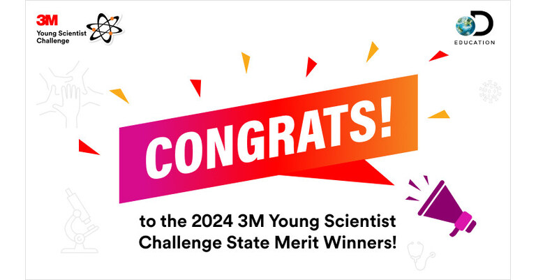 3M and Discovery Education Recognize 26 State Merit Winners and Four ...
