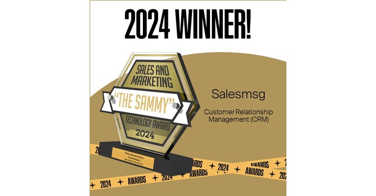 Texting & Calling Platform Salesmsg Wins a 2024 Sammy Award for Product ...