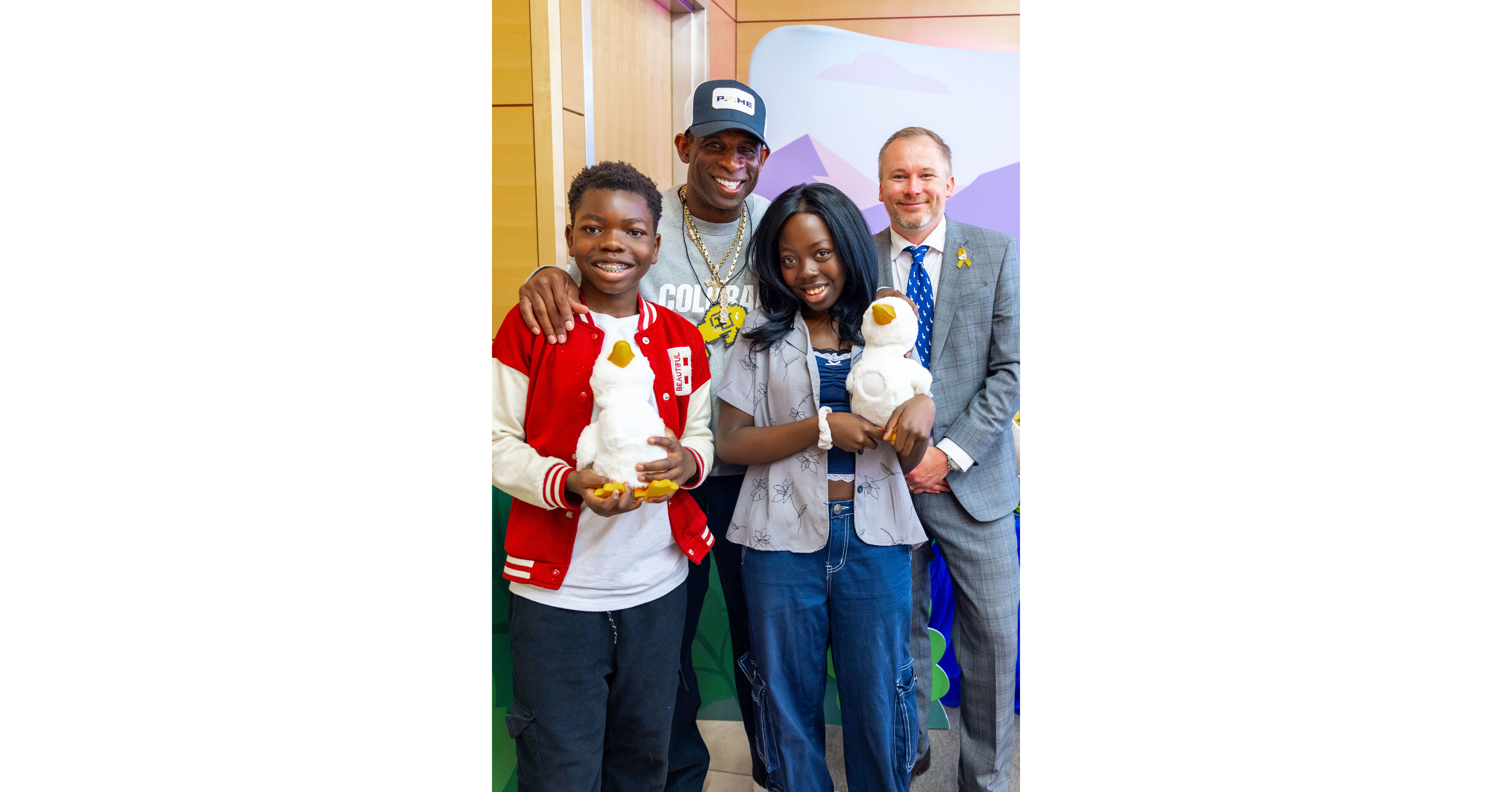 My Special Aflac Duck® goes prime time with Deion "Coach Prime" Sanders ...