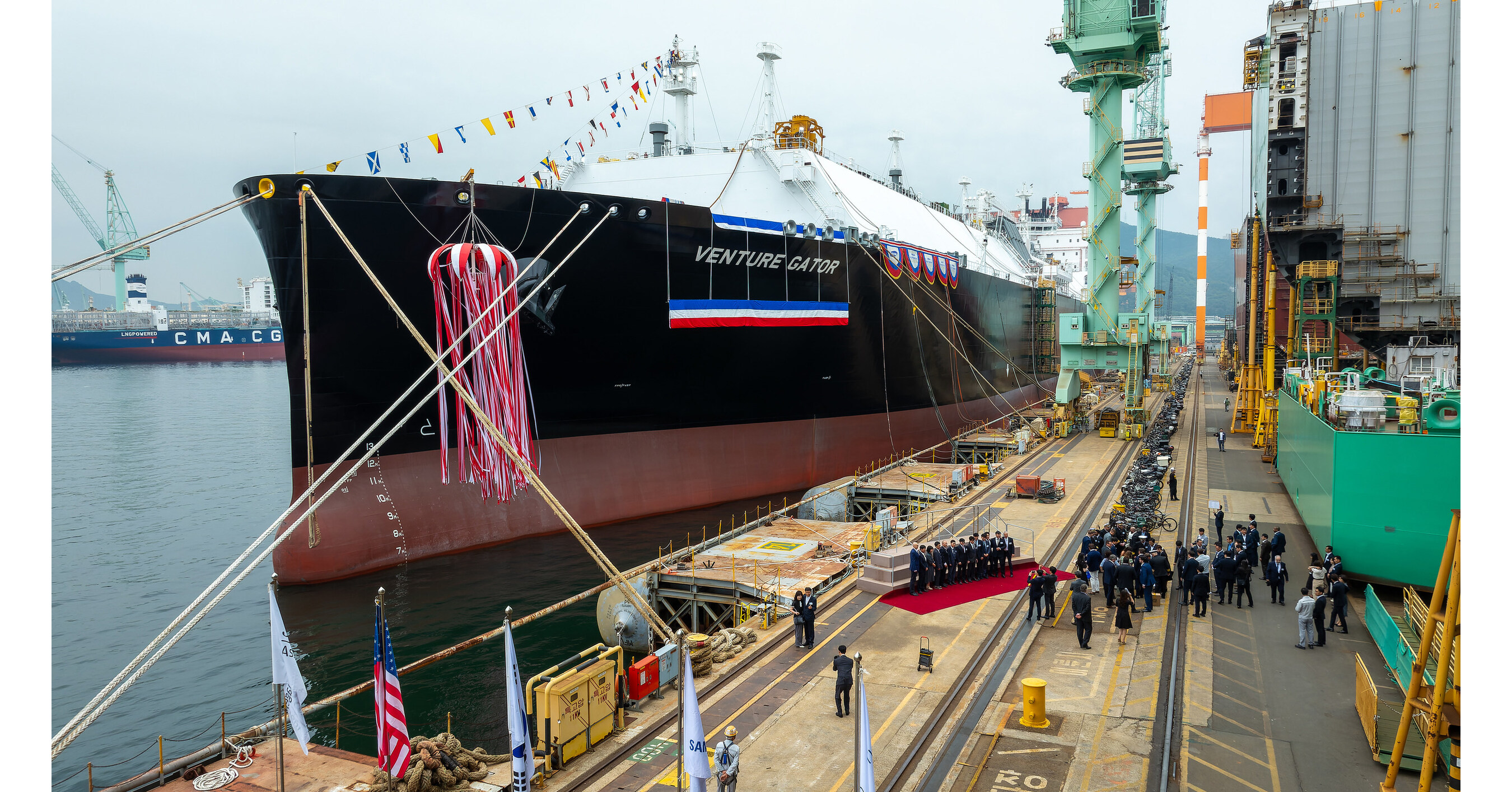 Venture Global Launches First Vessel from State-of-the-Art LNG Fleet