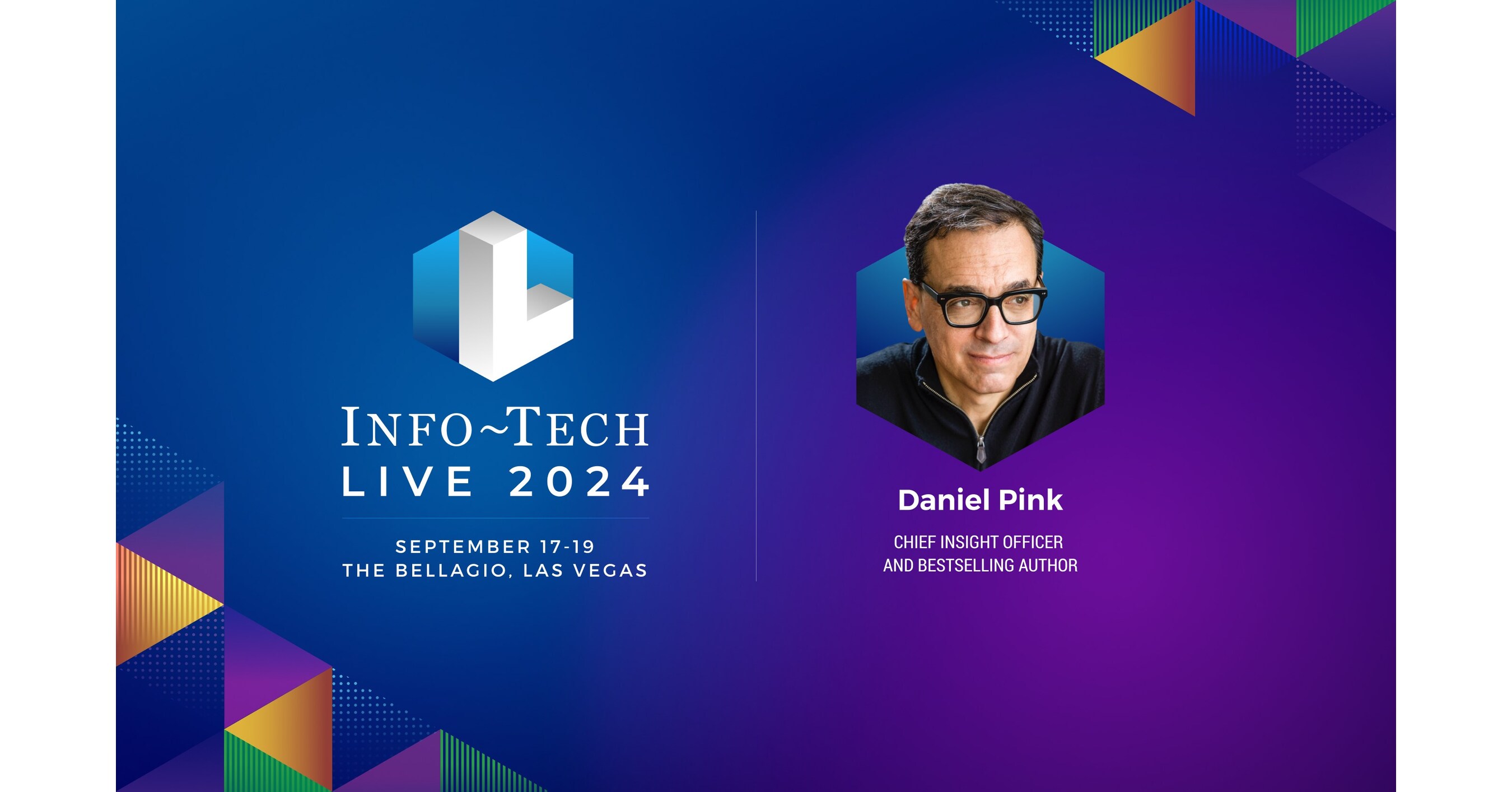 Bestselling Author Daniel Pink to Keynote at Info-Tech LIVE 2024 ...