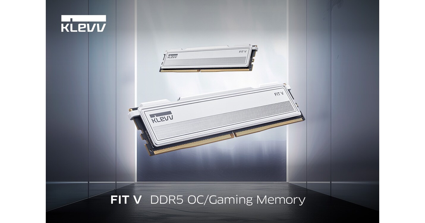KLEVV INTRODUCES THE ALL-NEW FIT V DDR5 GAMING/OVERCLOCKING MEMORY