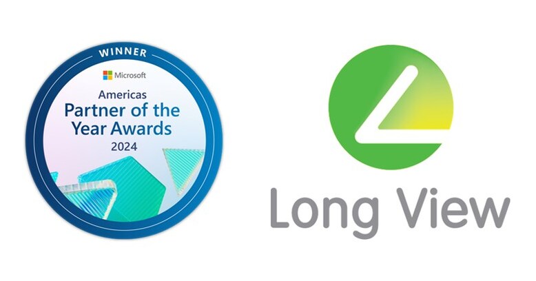 Long View recognized as the winner of 2024 Microsoft Americas Partner ...