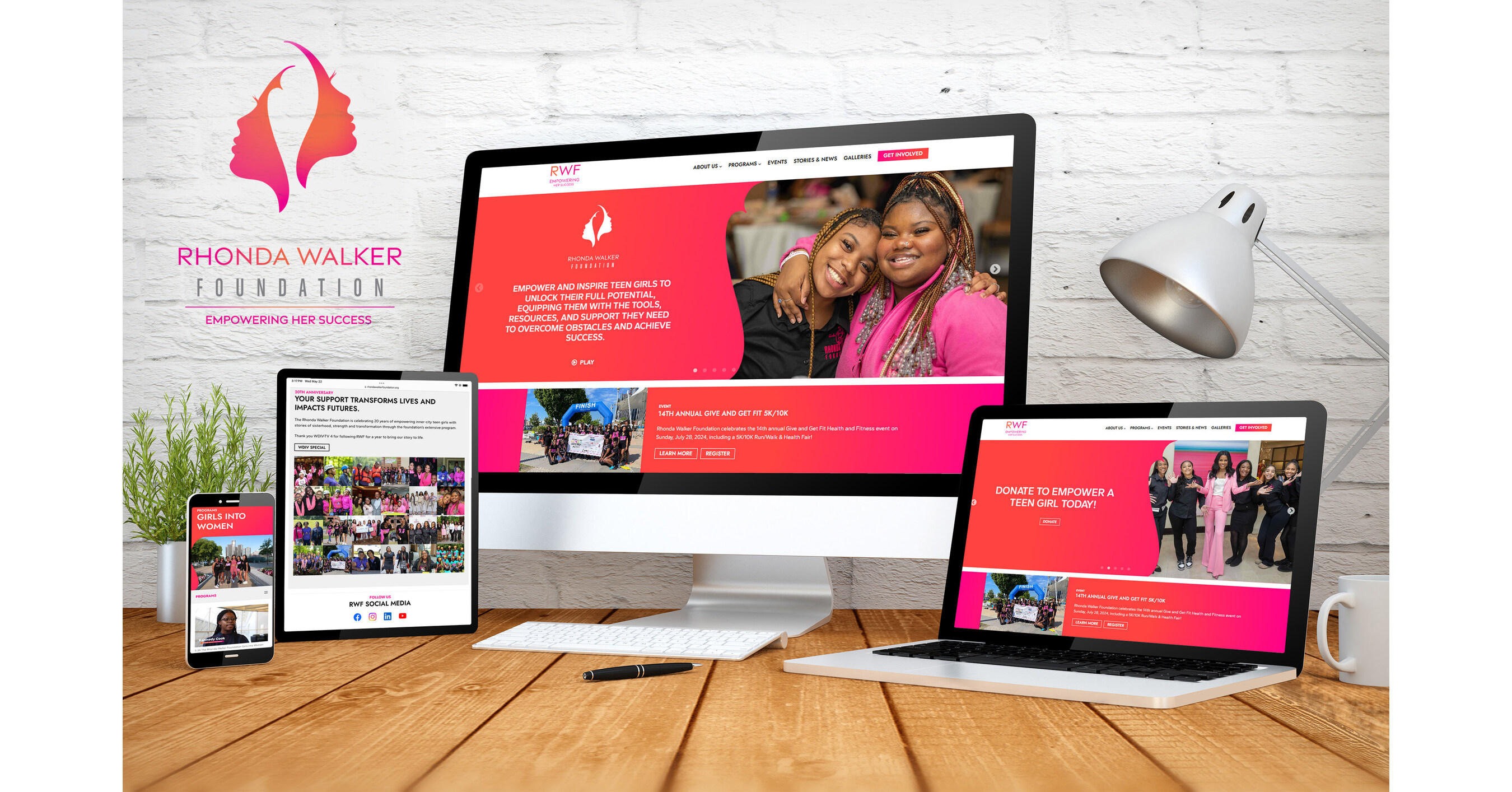 Rhonda Walker Foundation Launches New Brand Identity and Website ...