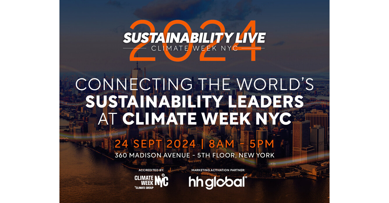 Sustainability LIVE: An Accredited Event of Climate Week NYC