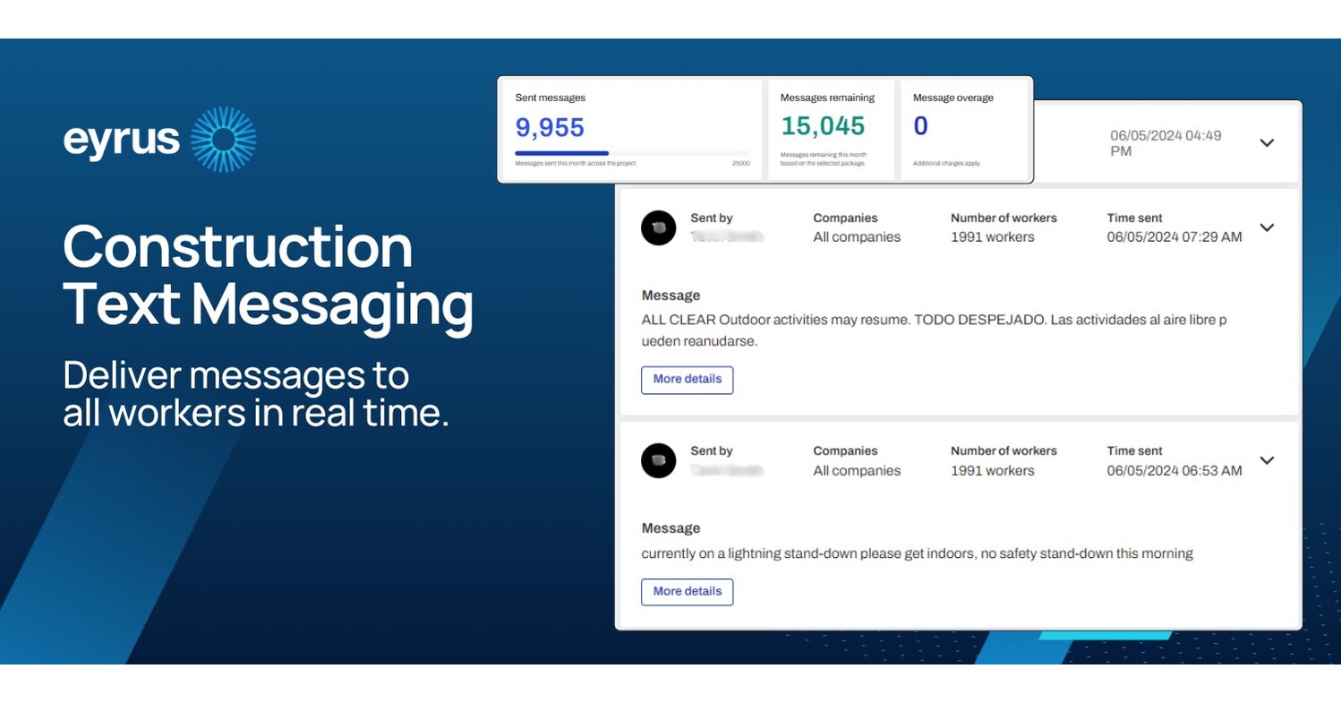 General Contractors Send One Million Safety Text Messages a Month ...