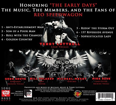 REO Speedwagon's Original Singer Terry Luttrell & Michael Mesey (Chuck ...