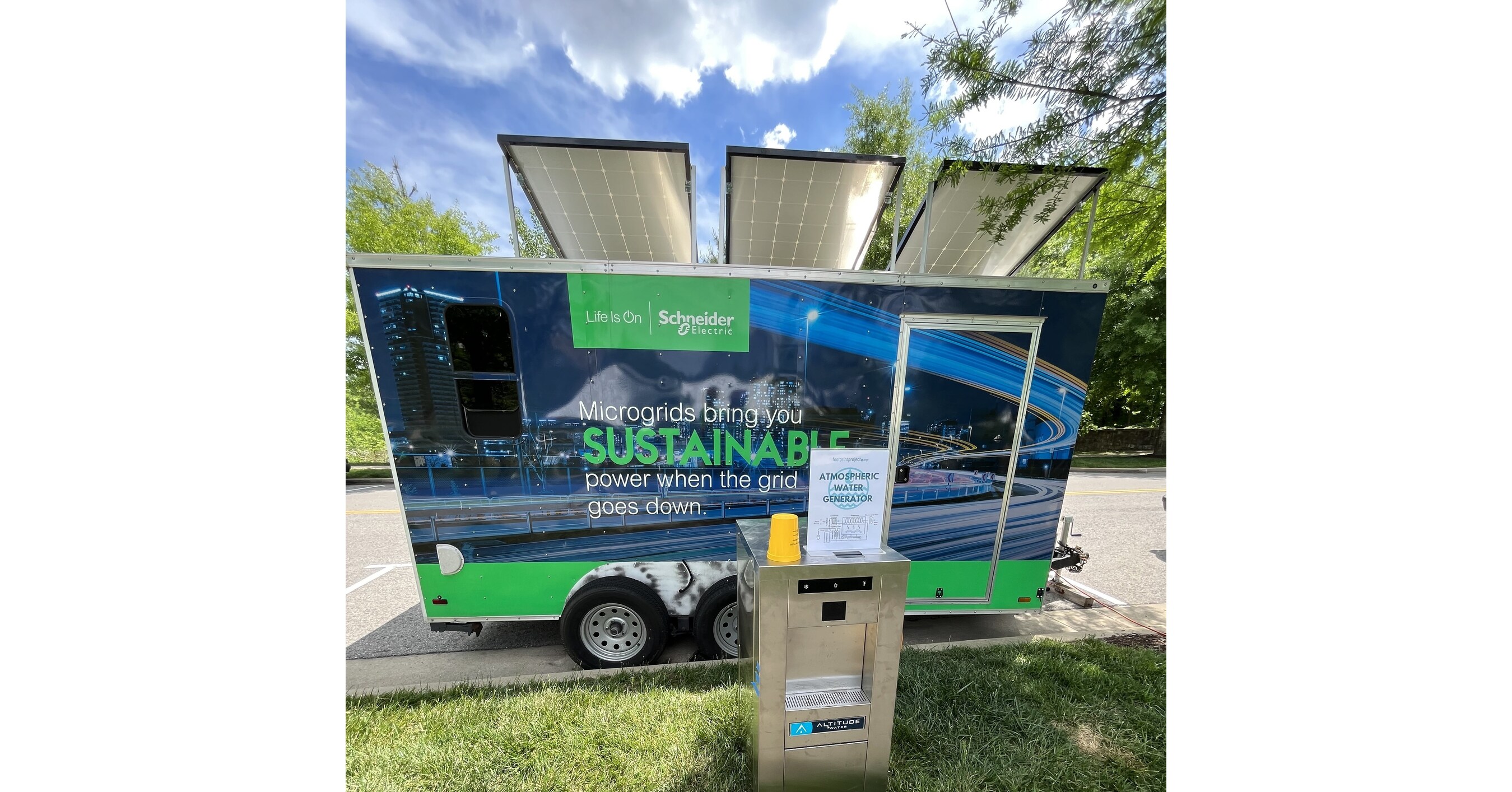 Schneider Electric Donates $250,000 to Support Footprint Project in ...