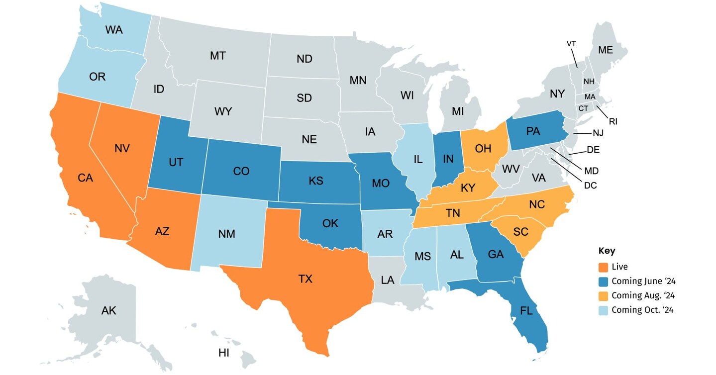 Easy Street Offers Expands into Nine New States on June, 30th, 2024
