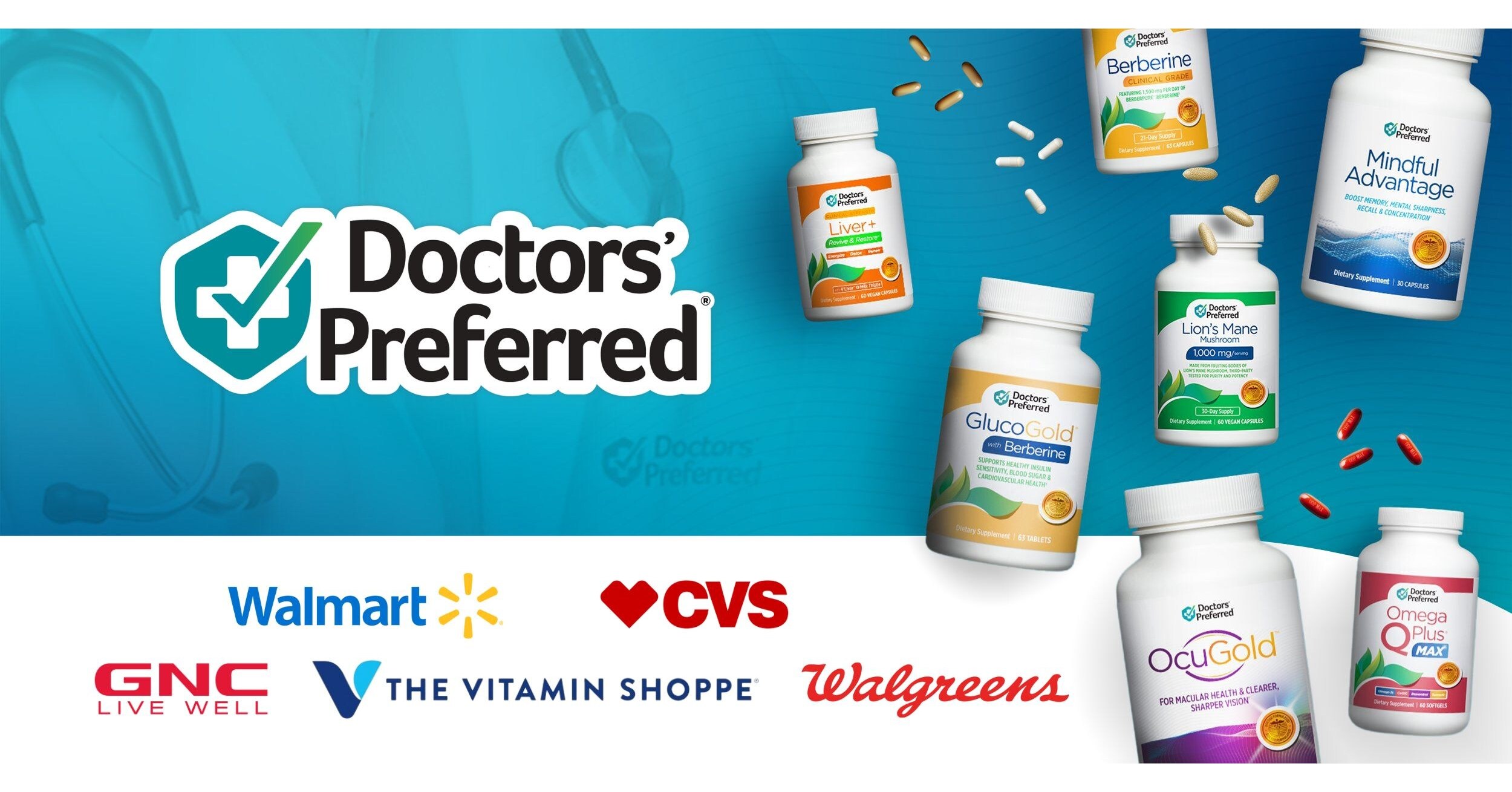 Doctors' Preferred™ rapidly expands product line, scales retail ...