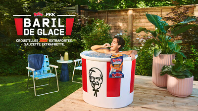 Pour accompagner leurs croustilles Ruffles Ultracroquantes PFK Zinger ...