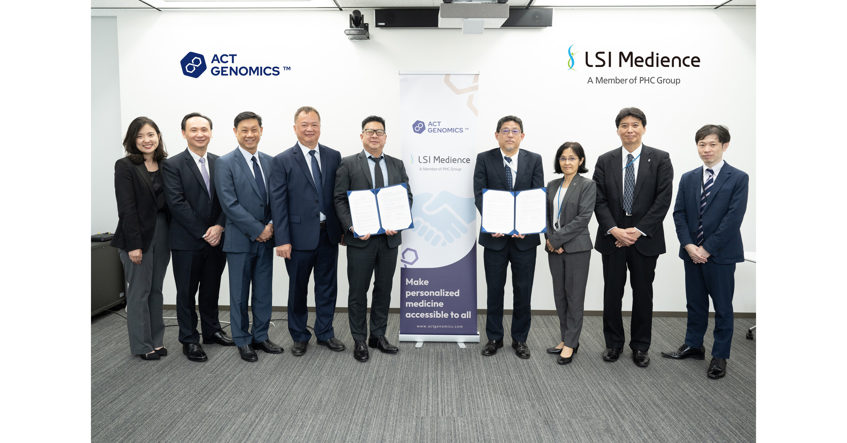 ACT Genomics and LSI Medience Sign MOU to form a Strategic Partnership ...