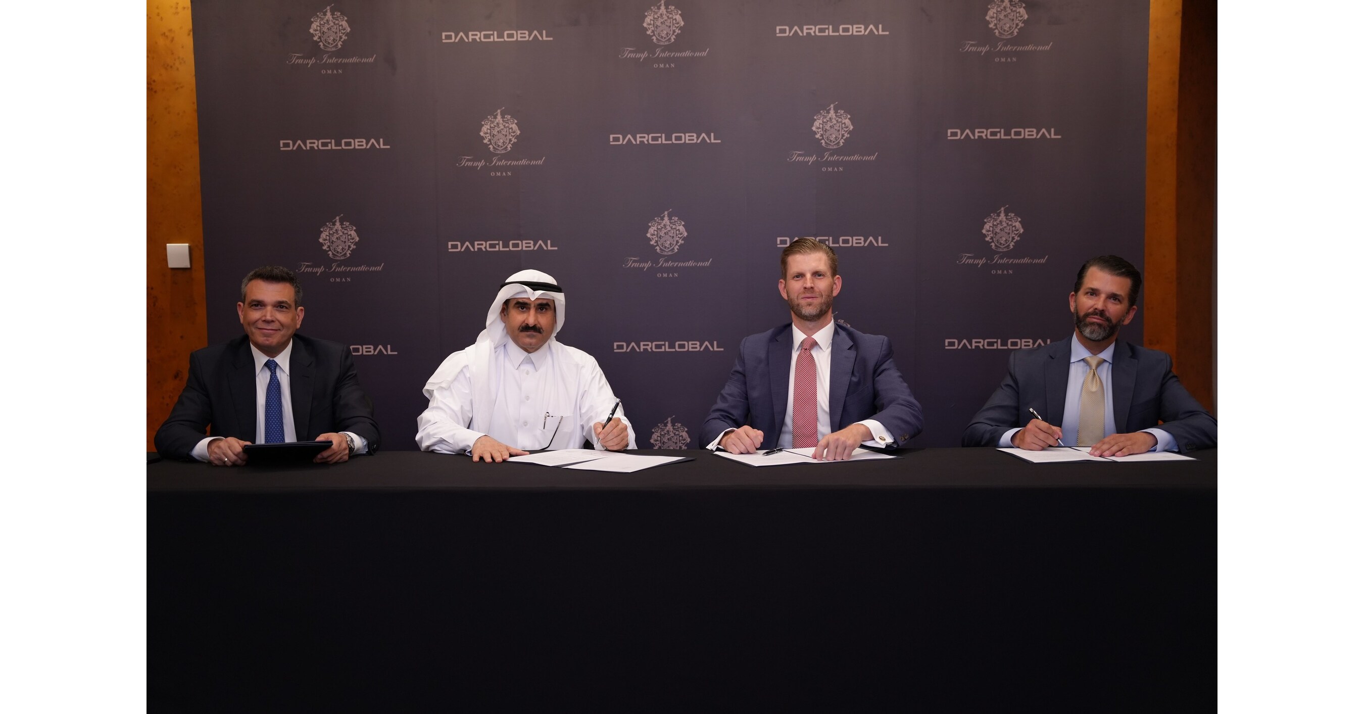DAR GLOBAL STRENGTHENS ONGOING RELATIONSHIP WITH THE TRUMP ORGANIZATION ...