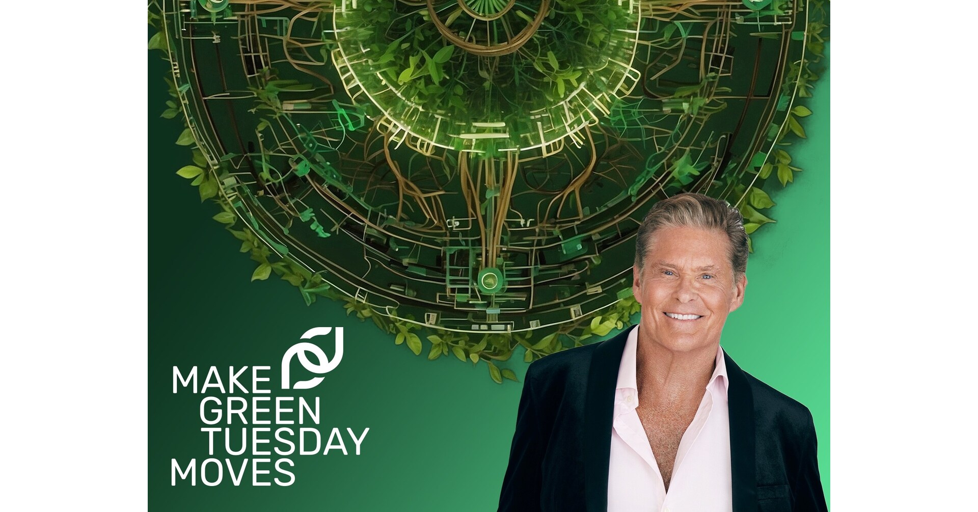 David Hasselhoff makes Green Tuesday Moves with PlanetPlay to help ...