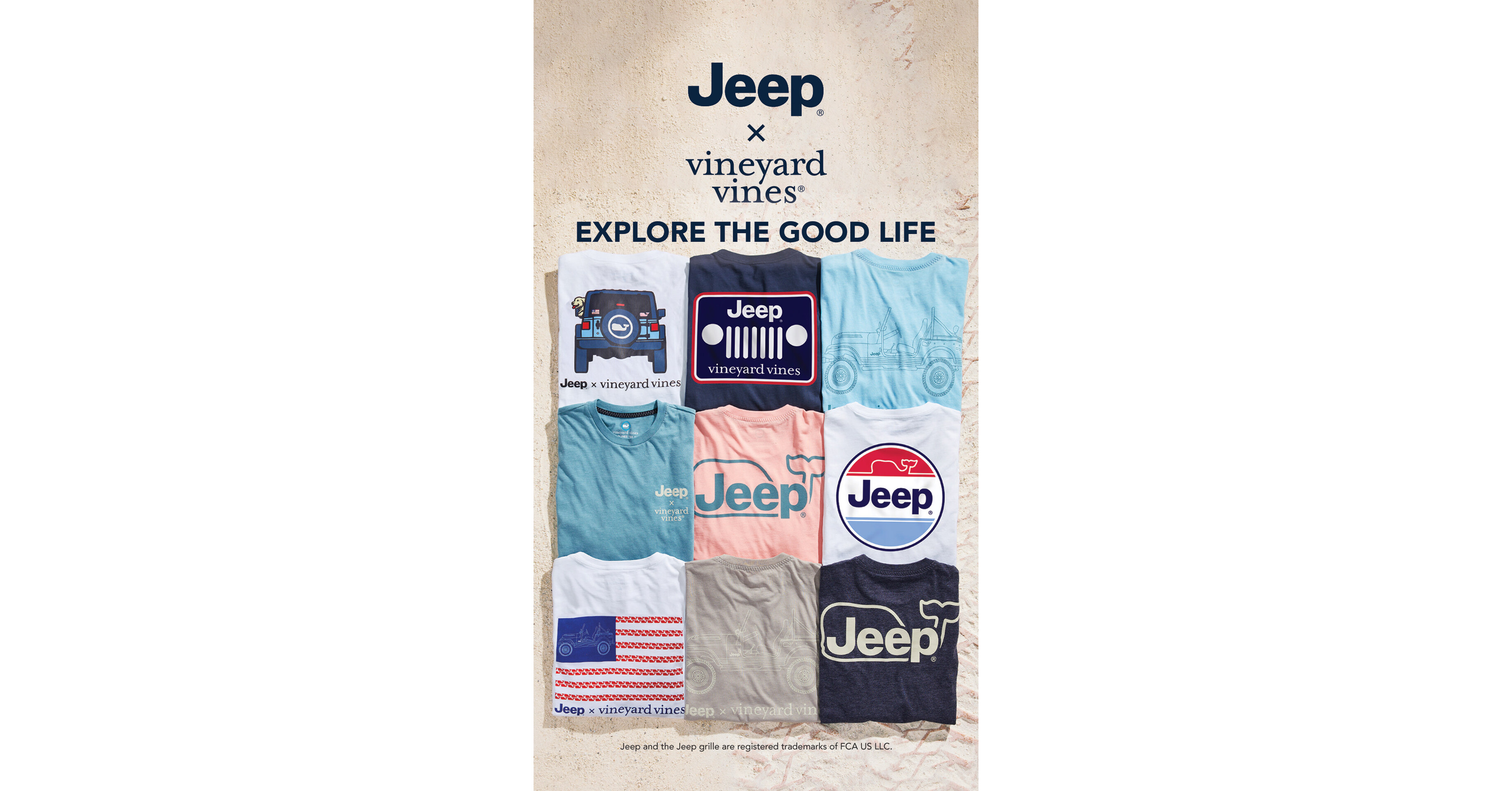 VINEYARD VINES ANNOUNCES FIRST-EVER COLLABORATION WITH JEEP®