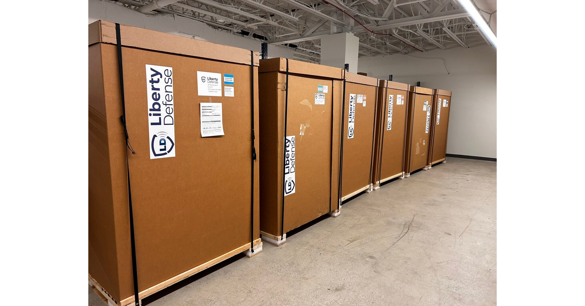 Liberty Defense Delivers Record Number of HEXWAVE's to Customer Locations