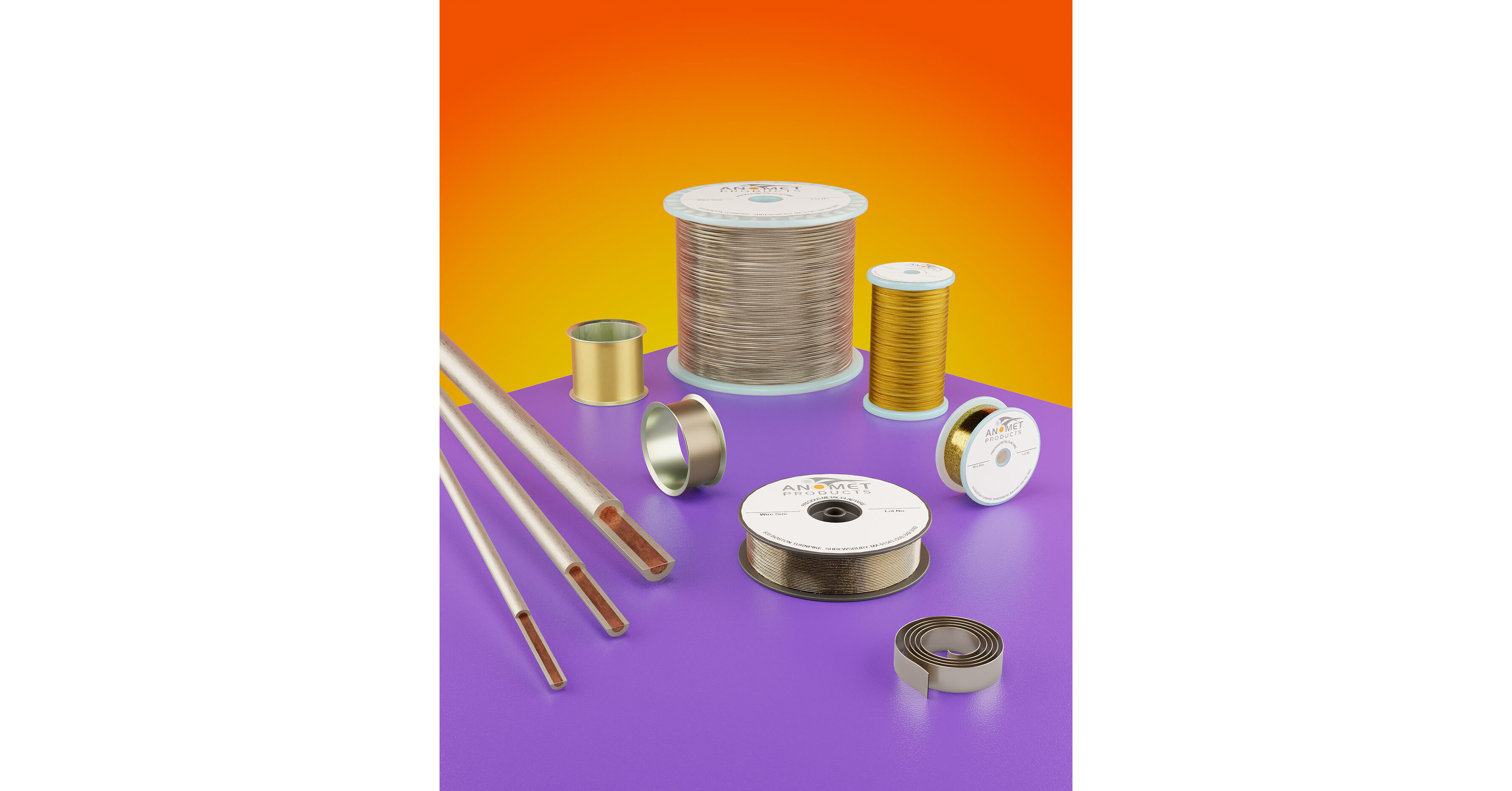 Anomet Products Introduces Precious Metal Clad Composite Wire that ...