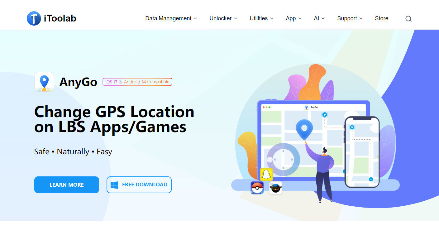 [No Banned] Failed to Detect Location 12 Fixed by iToolab AnyGo Pokémon Go Spoofing App